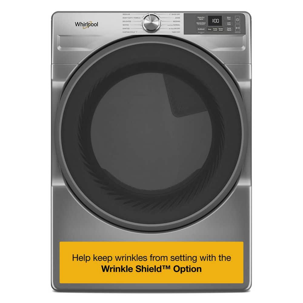 Whirlpool 7.4 cu. ft. vented Front Load Electric Dryer in Radiant ...