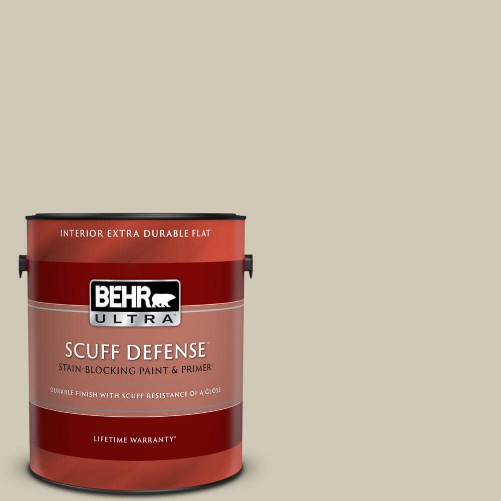 BEHR ULTRA 1 gal. #PPU8-16 Coliseum Marble Extra Durable Flat Interior ...