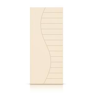 CALHOME 30 in. x 96 in. Hollow Core White Painted Composite MDF ...