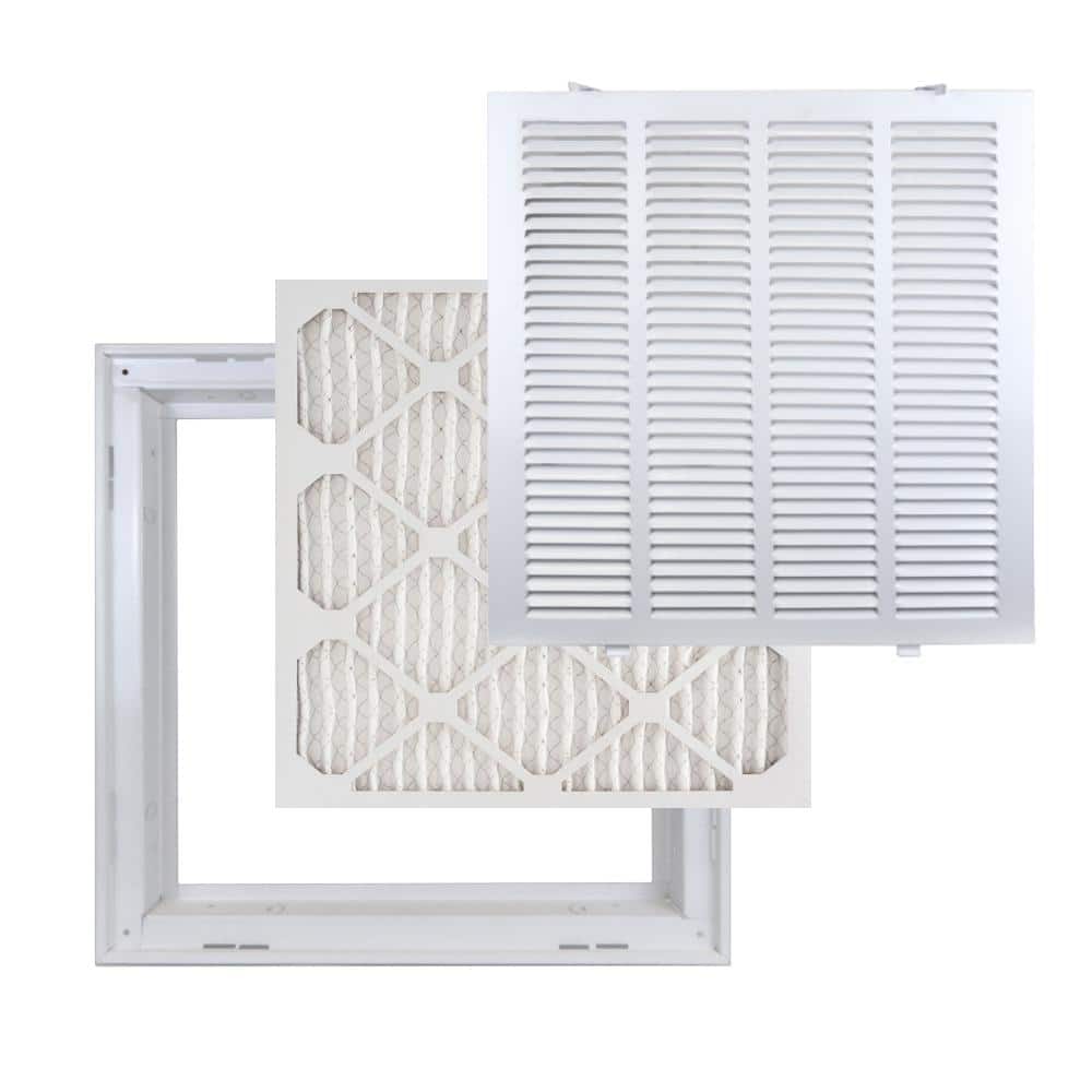Venti Air 24 in. x 24 in. High Return Air Filter Grille with MERV 11 ...