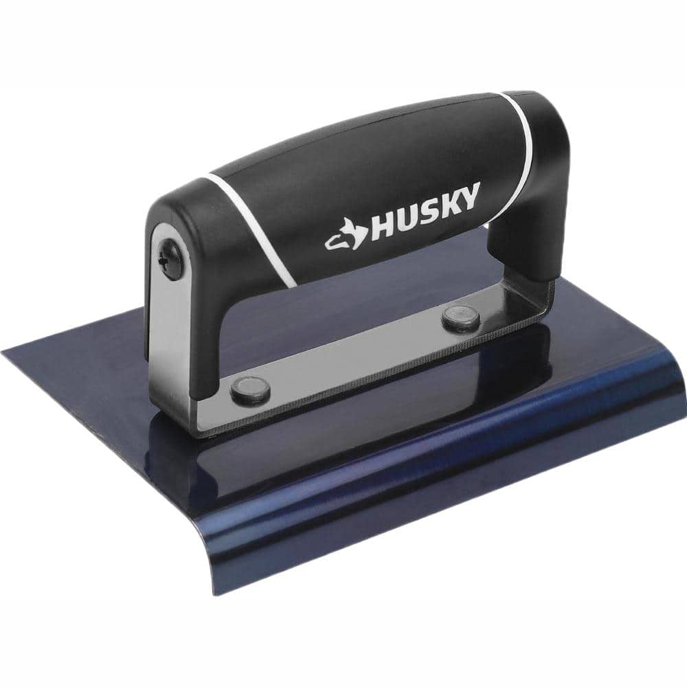 Have a question about Husky 6 in. x 4 in. Blue Steel Edger with 1/2 in ...
