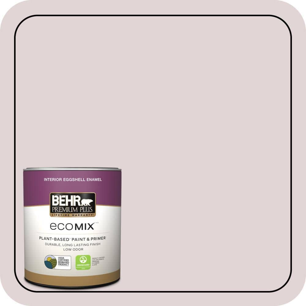 BEHR PREMIUM PLUS 1 qt. #N120-2 Razzberry Fizz Eggshell Enamel EcoMix ...