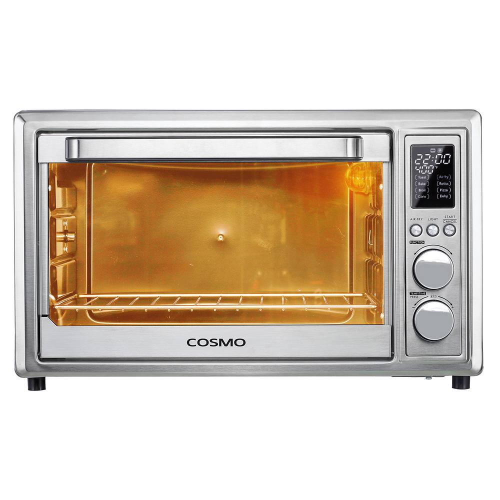 Cosmo 32 qt. Compact Electric Air Fryer Toaster Oven with Air Fry ...
