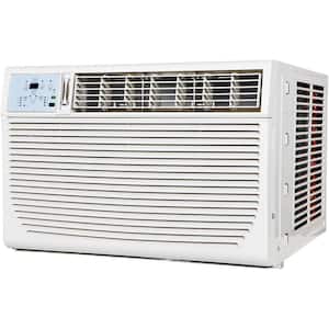 Keystone 18,000 BTU Window Air Conditioner with Supplemental Heat ...