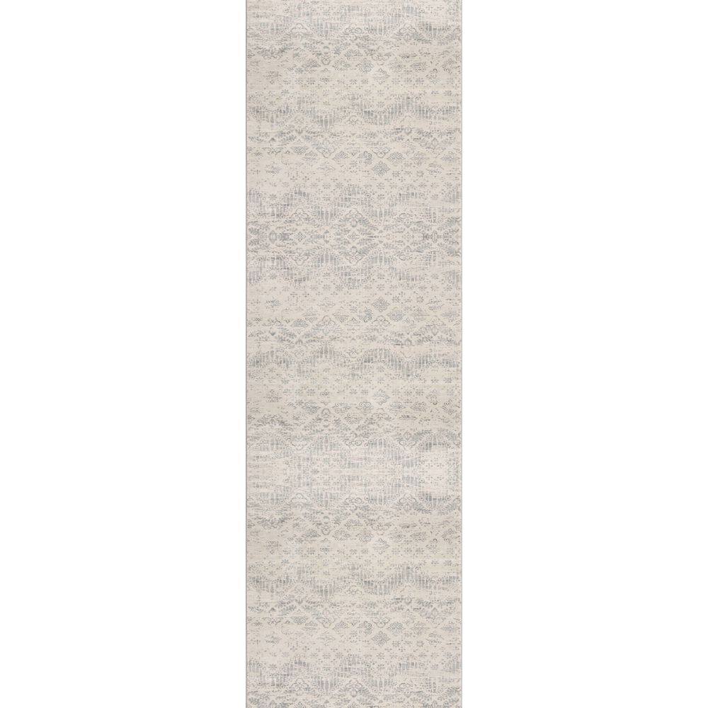 Rug Branch Havana Beige Grey 2 ft. x 30 ft. Abstract Indoor ...