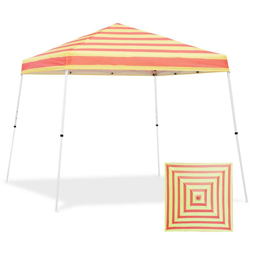 Have a question about EAGLE PEAK 10 ft. W x 10 ft. D Slant Leg Pop-Up ...