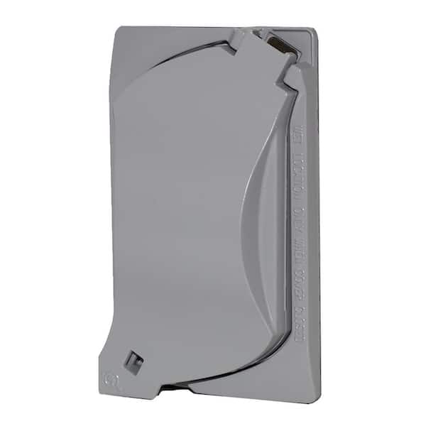 Commercial Electric 1-Gang Metal Weatherproof Universal Electrical ...