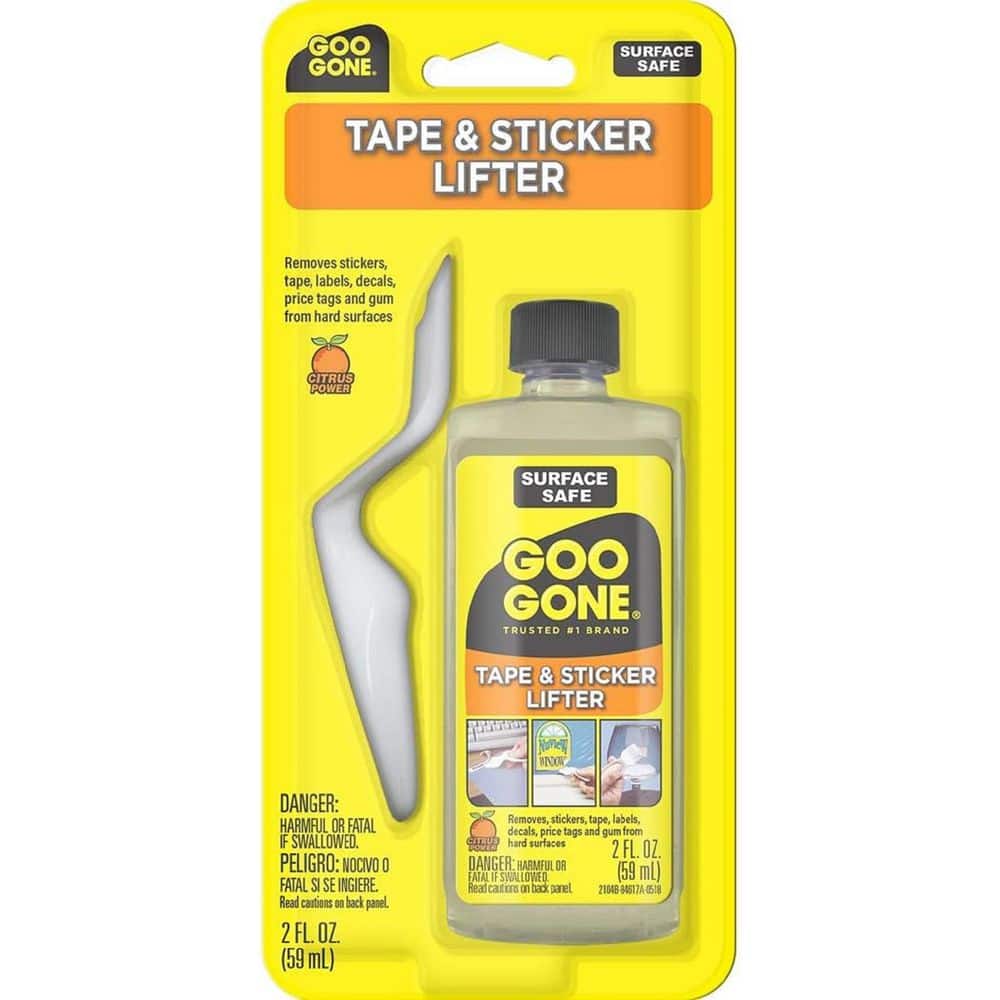 Goo Gone 2 oz. Tape and Sticker Remover 2104A - The Home Depot