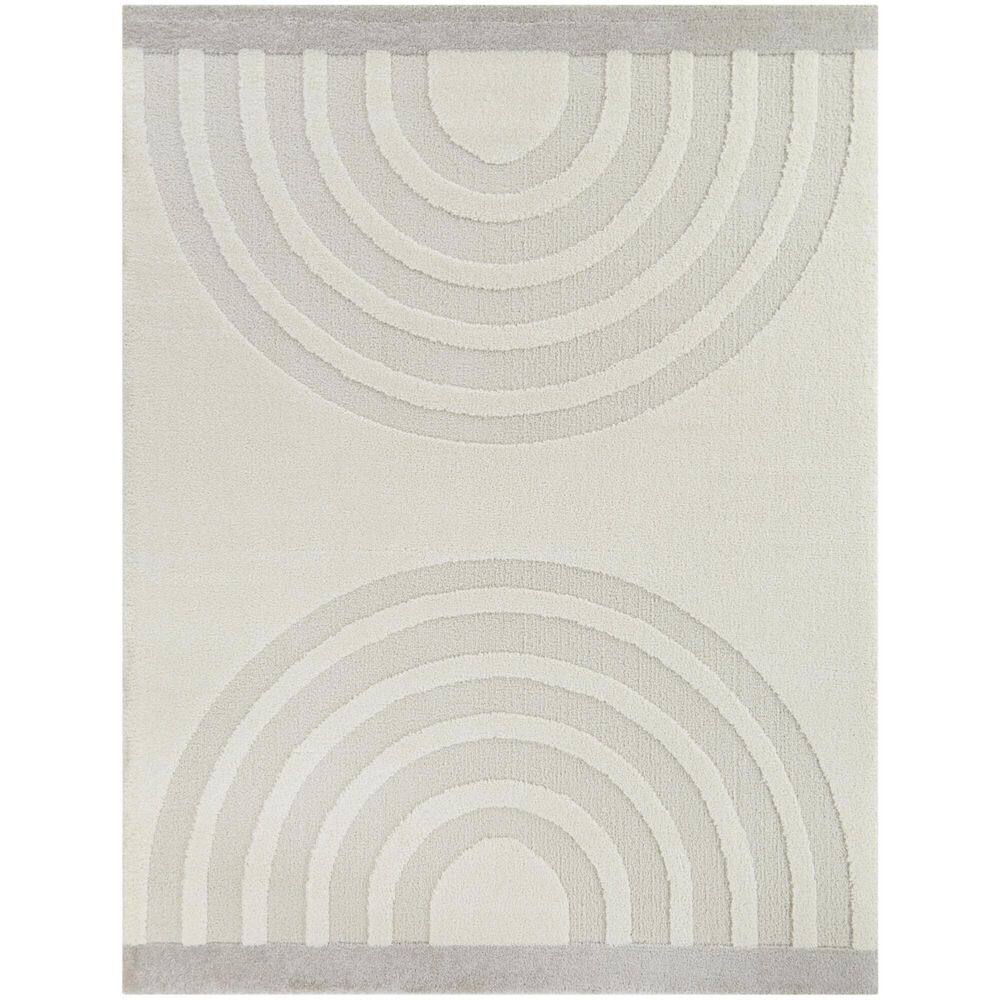 BALTA Ira Cream 5 ft. 3 in. x 7 ft. Geometric Area Rug 3101464 - The ...