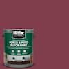 BEHR PREMIUM 1 gal. #120D-7 Ruby Red Low-Lustre Enamel Interior ...