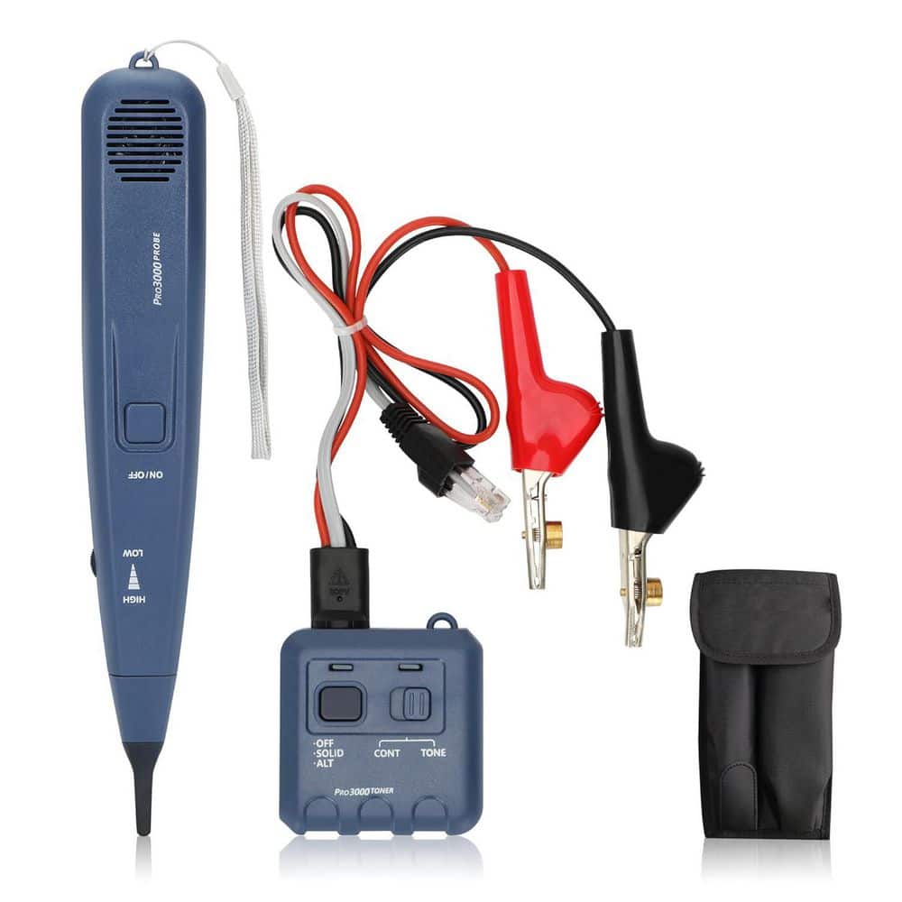 Lukyamzn Tone Generator and Probe Kit Handheld Telephone Line Finder ...