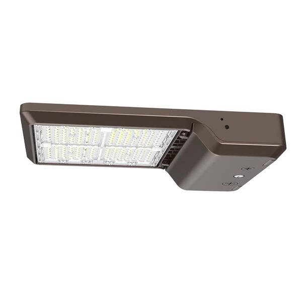 ETi 400-Watt Equivalent Bronze Integrated LED Dusk To Dawn Area Light ...