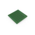 RELN 13 in. x 13 in. Green Grate 000236