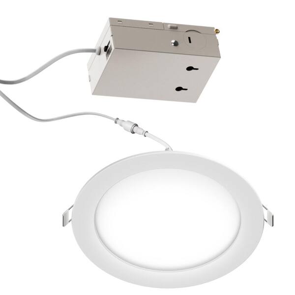 InfiBrite 6 in. 5CCT Selectable White New Construction 12-Watt 1200 ...