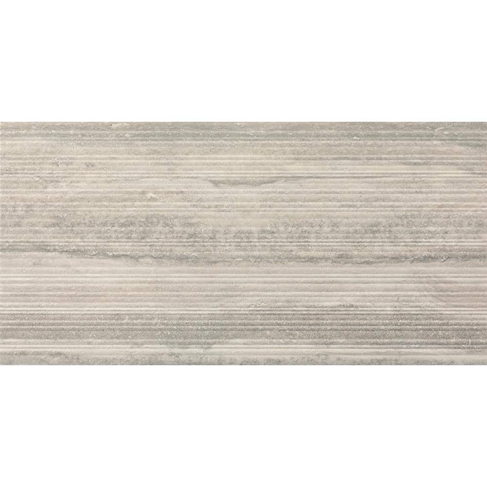 Daltile Calligo Nimbus 6 in. x 6 in. Glazed Ceramic Fluted Wall Tile ...
