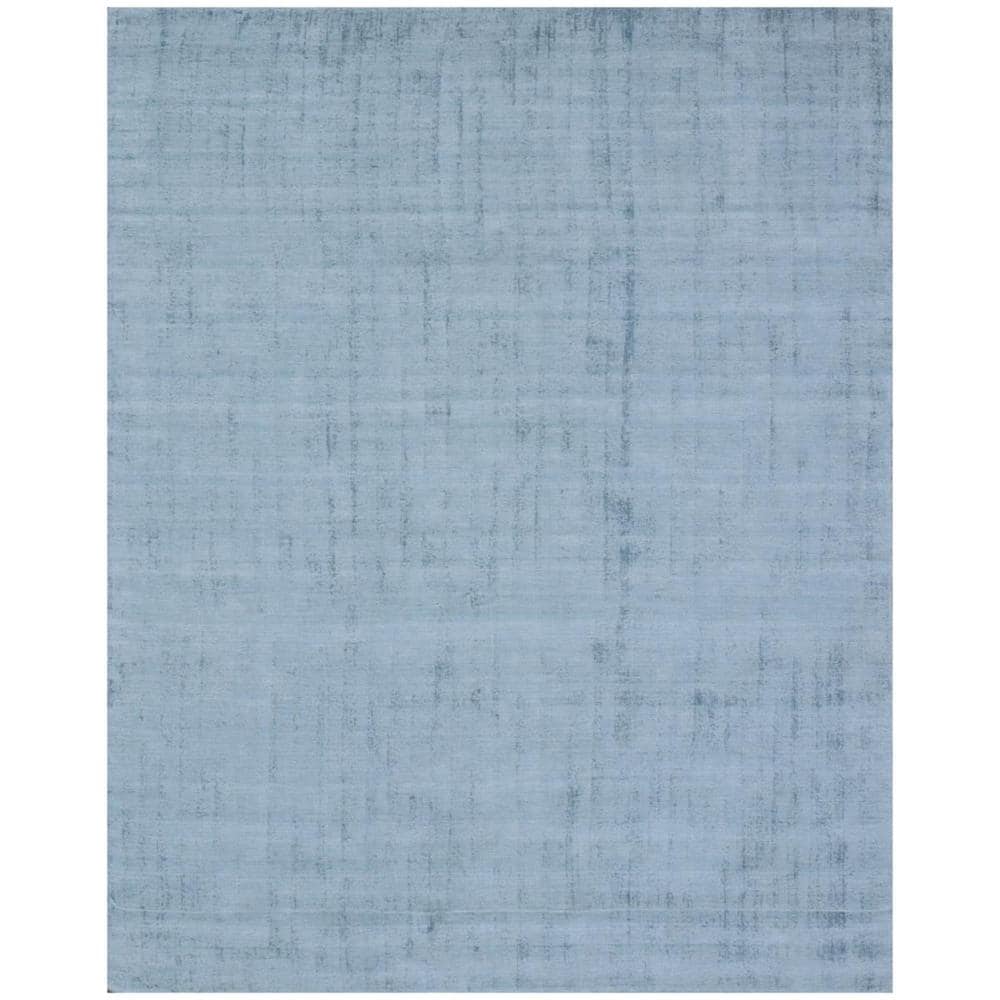 HomeRoots Denim Blue 10 ft. x 14 ft. Solid Color Area Rug 2000564920 ...