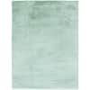 Home Decorators Collection Piper Seafoam 5 ft. x 7 ft. Solid Polyester ...