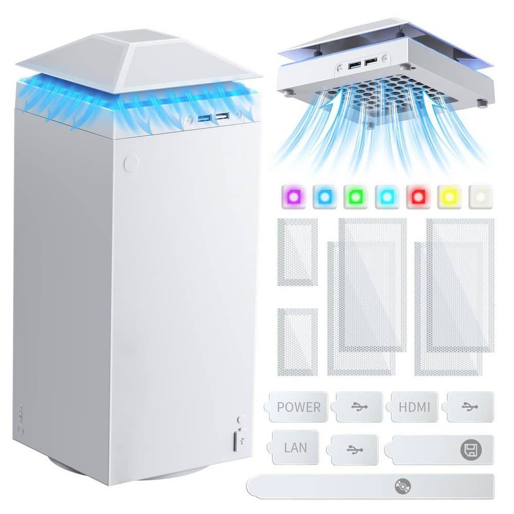 BIBIVIS Cooling Fan Dust Proof for Xbox Series X Console, Rubber Dust ...