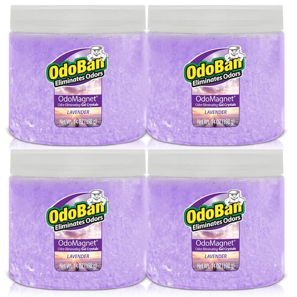 OdoBan 14 oz. OdoMagnet Odor Removing Gel Crystals, Odor Absorber and ...