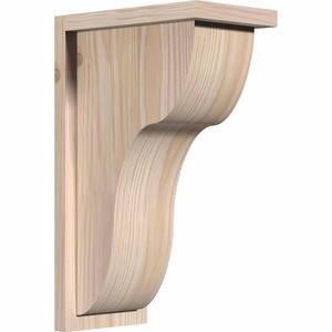 Ekena Millwork 3-1/2 in. x 6 in. x 6 in. Douglas Fir Carmel Smooth ...