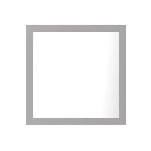 Eviva New York 30 in. W x 30 in. H Square Framed Versatile Wall-Mount ...