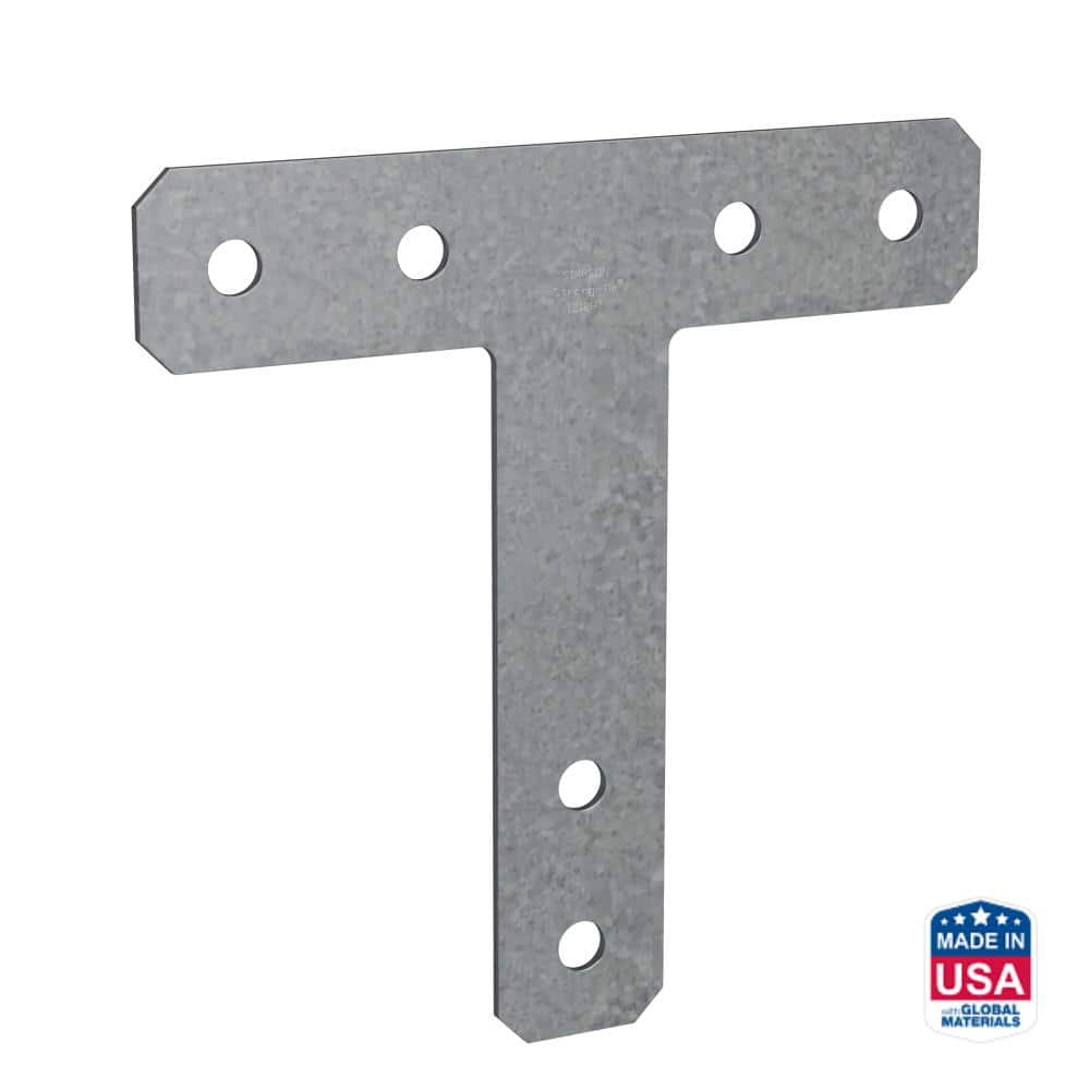 Simpson Strong-Tie HT 12 in. x 12 in. 7-Gauge Galvanized Heavy T Strap ...