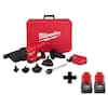 Milwaukee M12 12V Lithium-Ion Cordless Drain Cleaning Air Snake Air Gun ...
