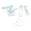 First Watch Security White Window Sash Lock with Casement Fastener 1433 ...