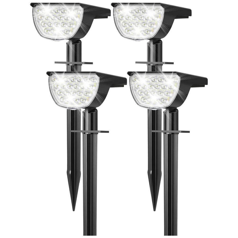 FAWEY TRED INC Solar Lights Outdoor Waterproof IP65,76 LED 3 Lighting ...