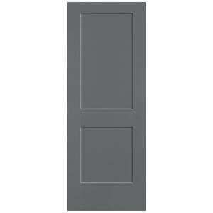Masonite 36 in. x 80 in. 3-Panel Winslow Single Bore Solid Core Cordite ...