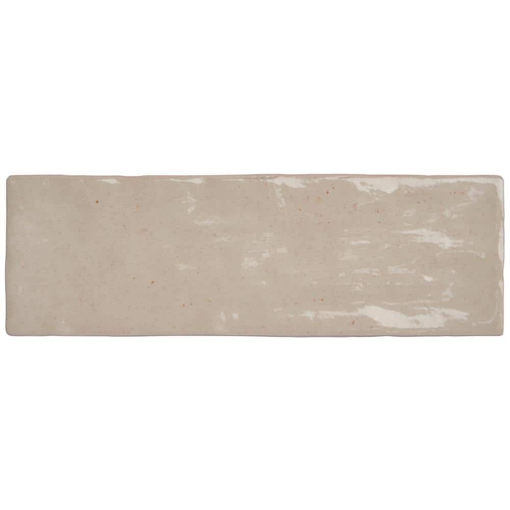Ivy Hill Tile Kingston Sand 2.55 in. x 0.35 in. Glazed Ceramic Wall ...