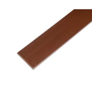 1 in. x 4 in. x 12 ft. Brown Plastic Coated Bender Board Edging 230230 ...