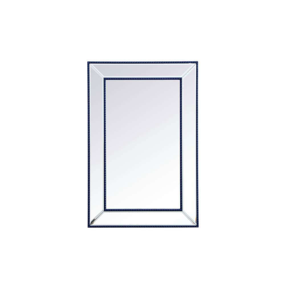 Timeless Home 36 in. W x 24 in. H x Contemporary Frameless Rectangle ...