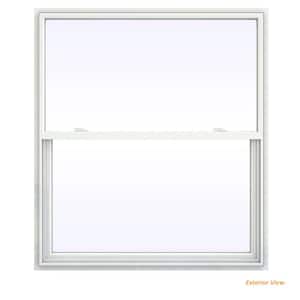 MI Windows and Doors 35.75 in. x 71.5 in. 3500 Series Single Hung Vinyl ...