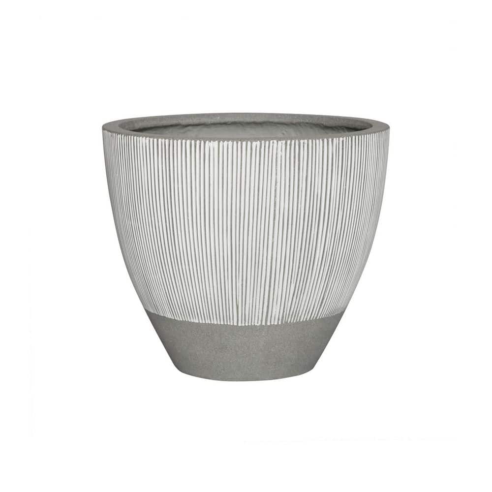 PotteryPots 13 in. W Jesslyn XXS, Modern Geometrically Shaped ...