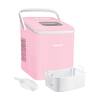 IGLOO 26 lb. Portable Ice Maker with Handle in Pink IGLICEB26HNPK - The ...
