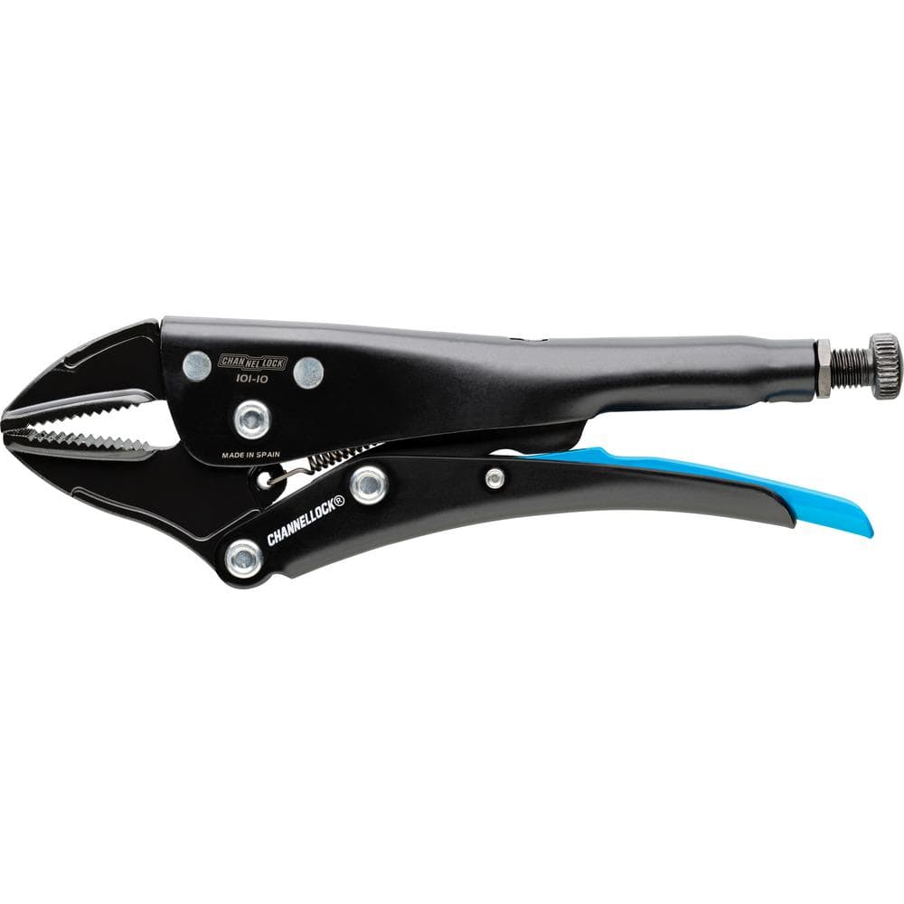 Channellock 10 in. Locking Pliers Straight 101-10 - The Home Depot