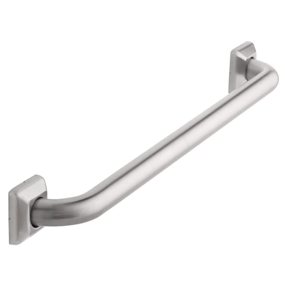 Glacier Bay 24 in. Concealed Screw Square Escutcheon Assist Bar in ...