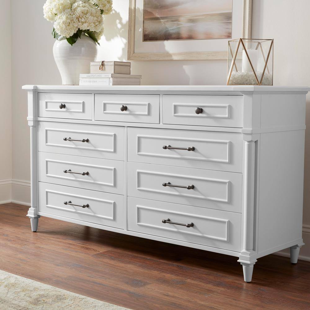 Home Decorators Collection Bellmore White 9 Drawer Dresser 66 In W X Home Decorators Collection Bellmore White 9 Drawer Dresser 66 In W X
