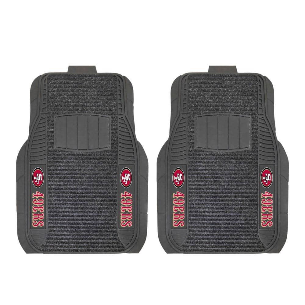 FANMATS 20 in. x 27 in. San Francisco 49ers Deluxe Mat 13793 - The Home ...