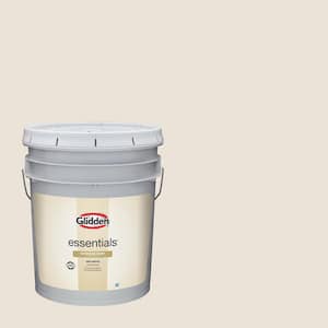Glidden 8 oz. PPG1075-2 Almond Milk Satin Interior Paint Sample PPG1075 ...