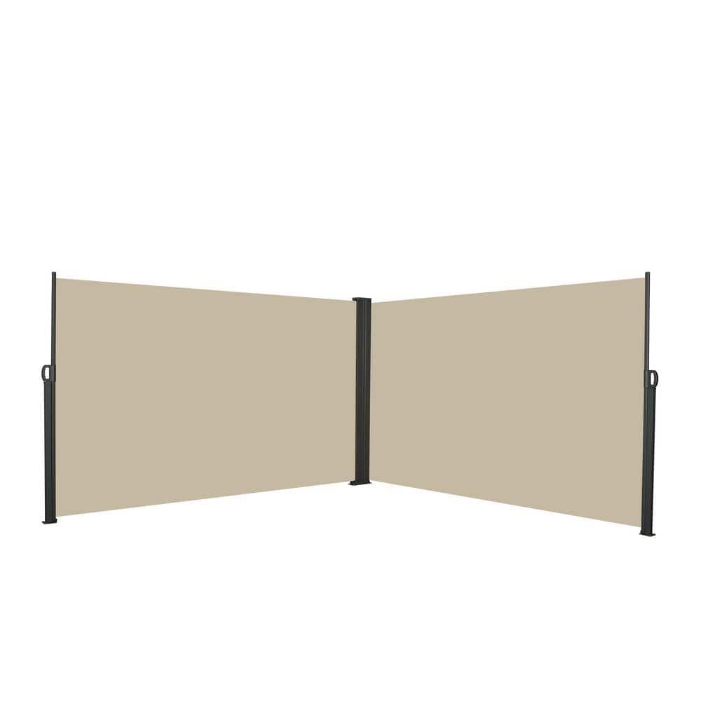 Otryad 276 in. x 71 in. Retractable Side Awning, Waterproof and UV ...