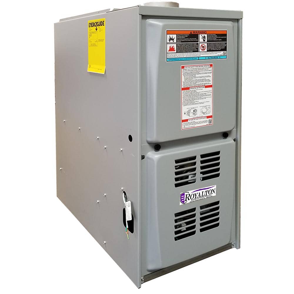 ROYALTON 66,000 BTU 80% AFUE Single-Stage Downflow forced Air Natural ...
