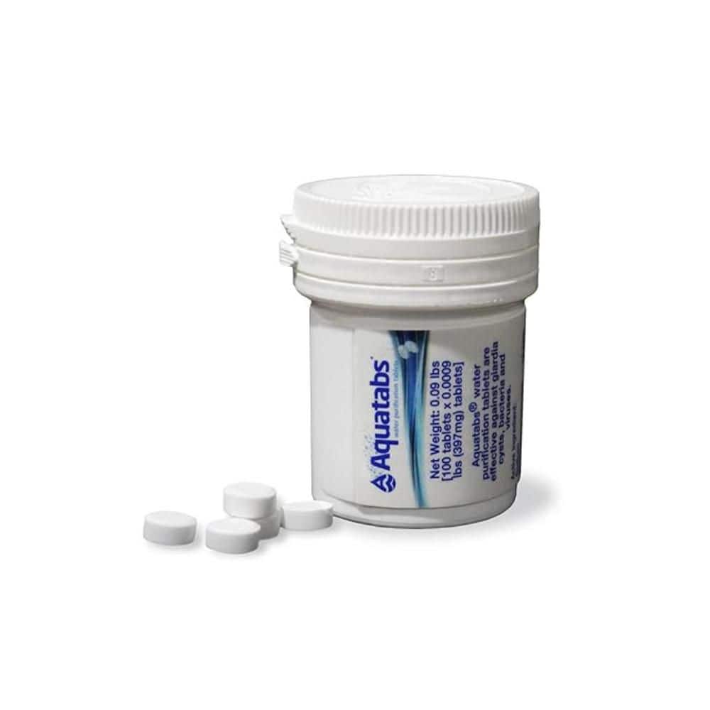 AQUATABS Aquatab 397mg 100 ct TUB100 - The Home Depot