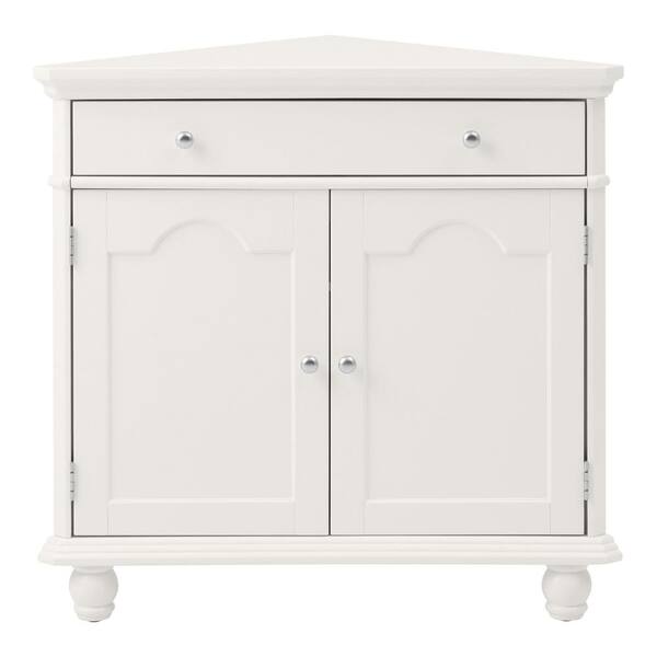 StyleWell Dowden Ivory Corner Cabinet JS-3704-A - The Home Depot