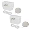DEWENWILS White 8 ft. Extension Cord Touch Dimmer Switch, Touch Pad ...
