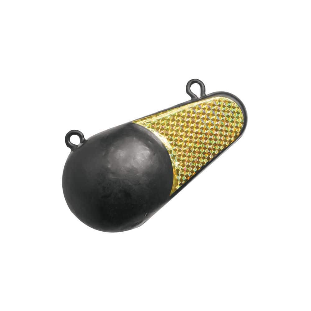 Extreme Max Coated Keel-Style Downrigger Weight - 8 lbs. with Gold ...