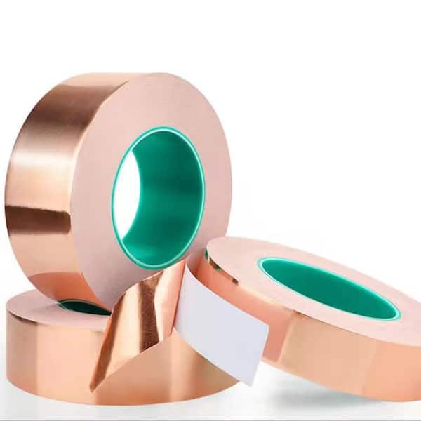 Wellco 2 in. x65 ft. Copper Foil Tape High Temperature Anti ...