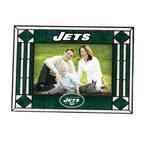 The Memory Company NFL - 4 in. x 6 in. Jets Gloss Multi Color Art Glass ...