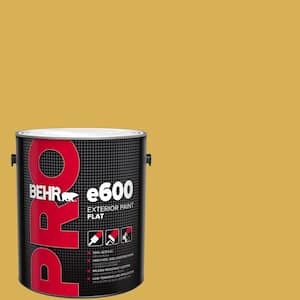 BEHR PRO 1 gal. #370D-6 Golden Cricket Low Luster Exterior Paint ...